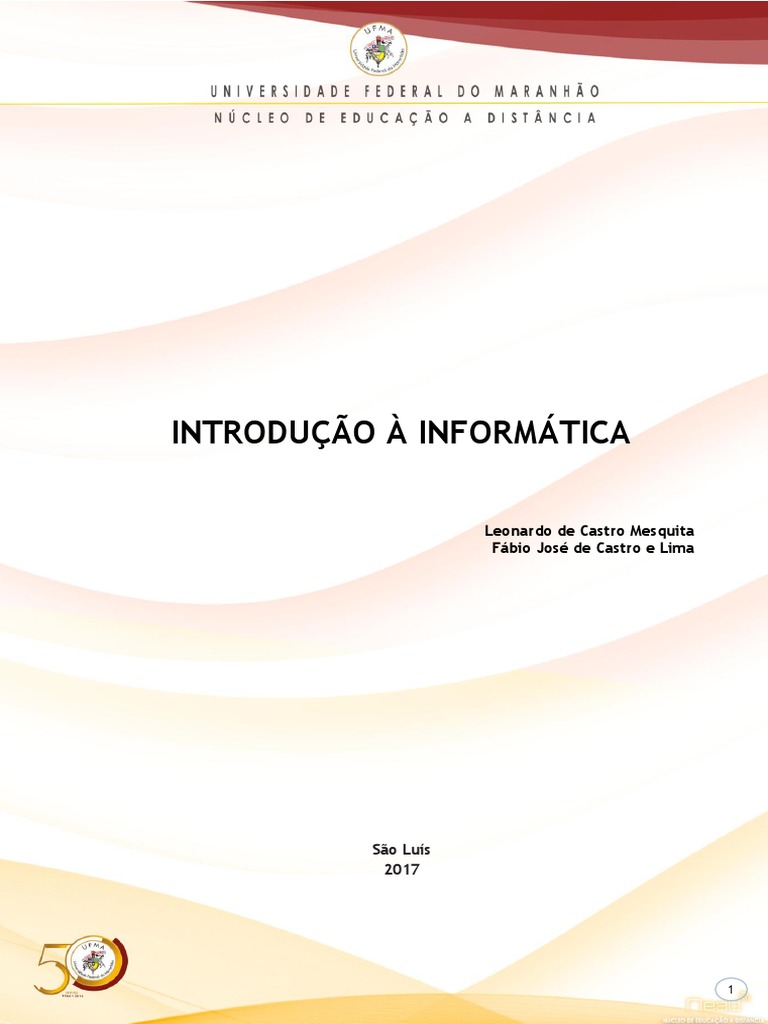 Apostila - Introdução A Informática | PDF | Ascii | Ciência da Computação