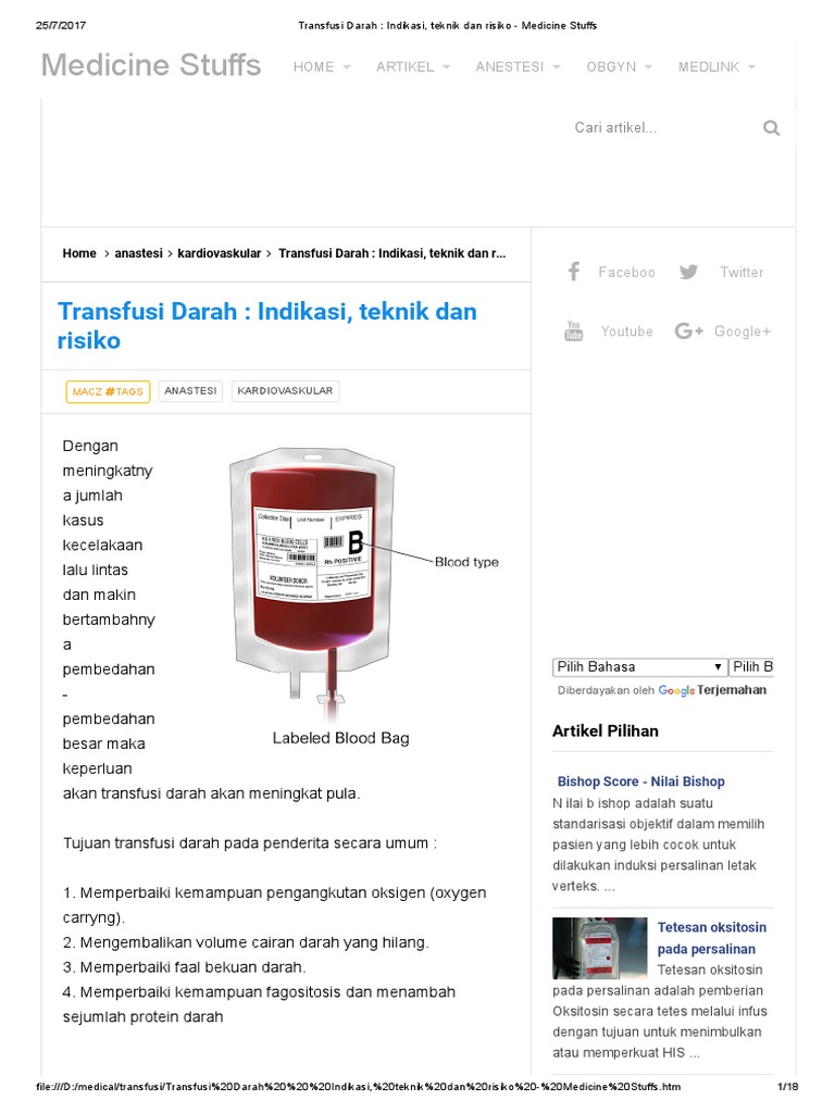 Transfusi Darah _ Indikasi, teknik dan risiko - Medicine Stuffs.pdf