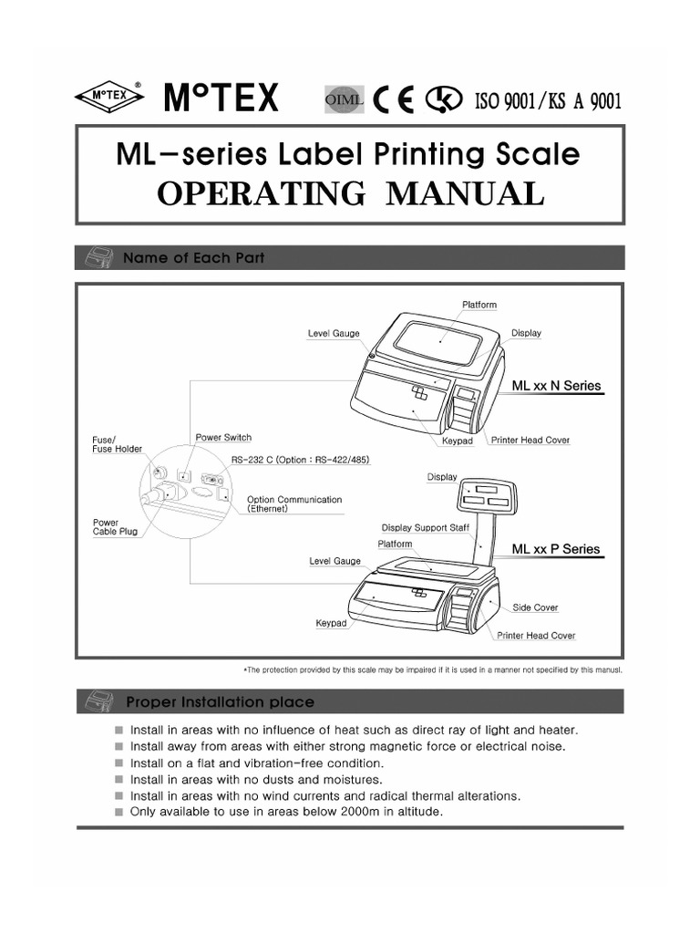 ML Series Operating Manual | Value Added Tax | Point Of Sale
