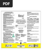 Abamax 1.8 Etiqueta 26-07-2022 | PDF | Pesticida | Agua