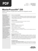 Masterset Ac 534 Tds | PDF | Hormigón | Materiales
