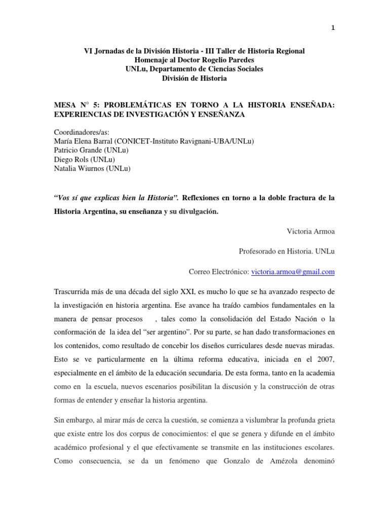Enseñanza De La Historia Pdf Historiografía Conocimiento