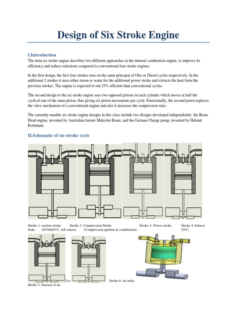 Six Stroke Engine Diagram
