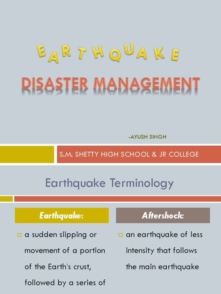 Earthquake Preparedness Guide | PDF | Natural Disasters | Earthquakes