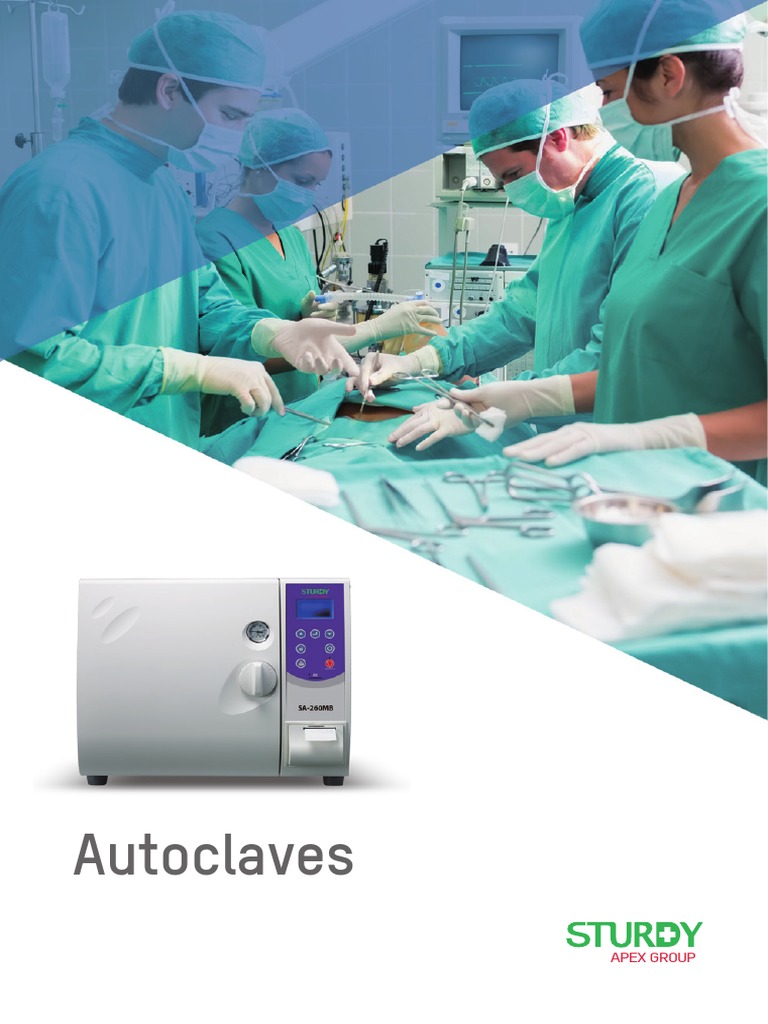 STURDY Autoclave Catalogue 2017 V3 | PDF | Sterilization (Microbiology ...