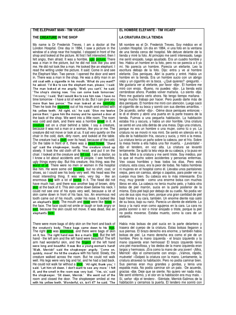 The Elephant Man | PDF