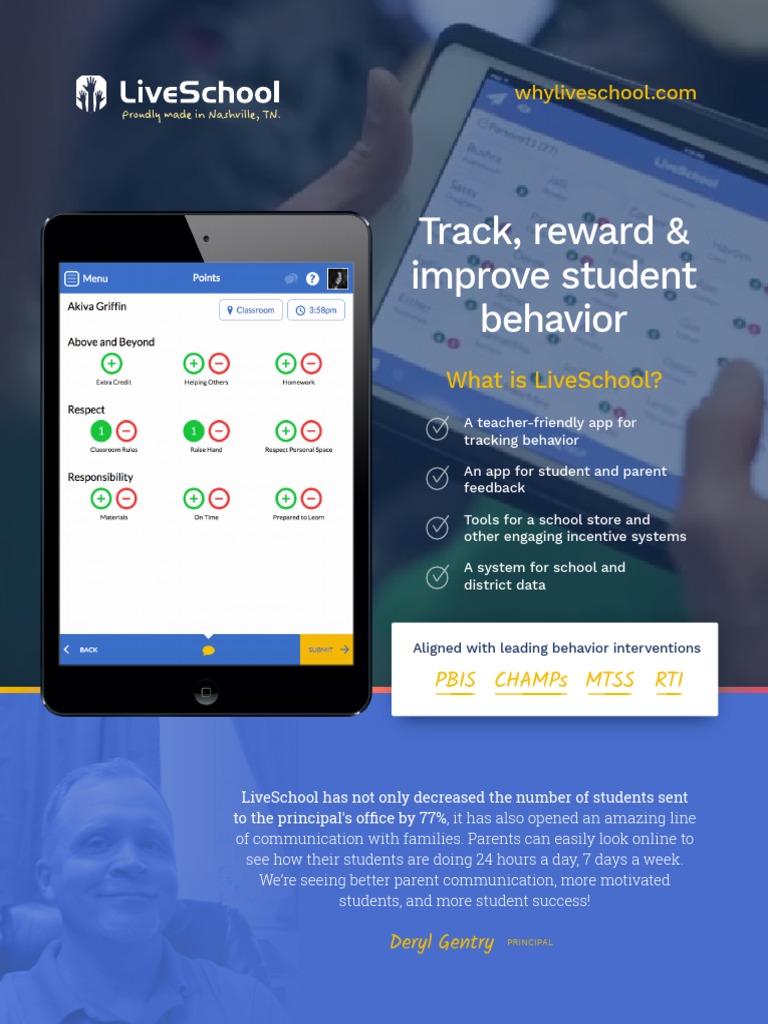 LiveSchool Product Brochure | PDF | Communication | Computing