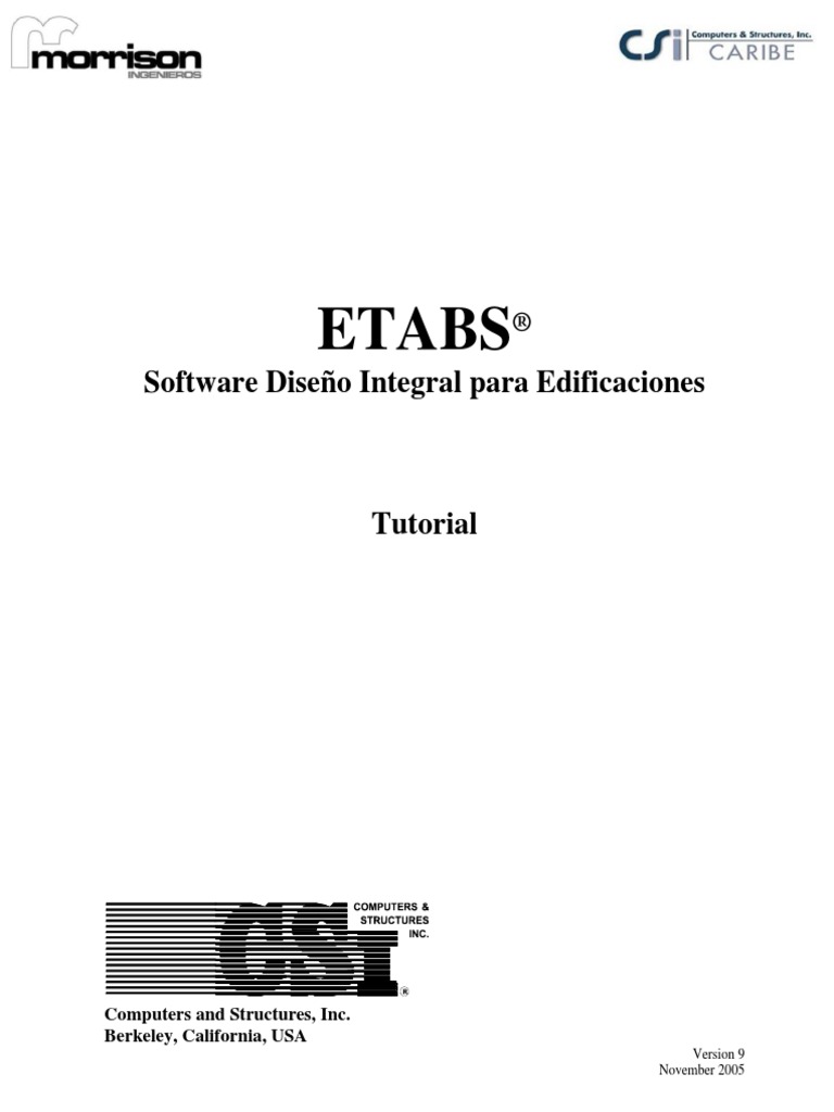 Tutorial Etabs Pdf Pdf
