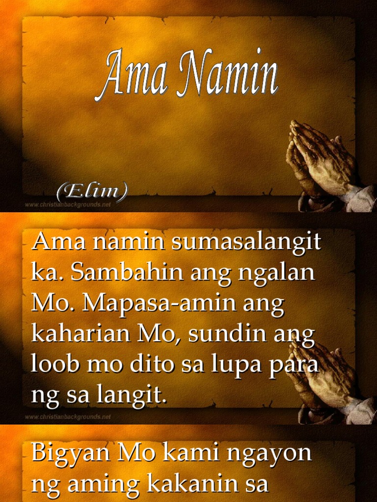 Ama Namin | PDF