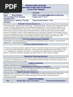 Ubd Lesson Plan | PDF | Lesson Plan | Teaching