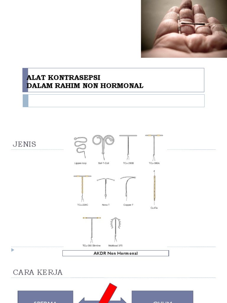 Alat Kontrasepsi Dalam Rahim Non Hormonal | PDF