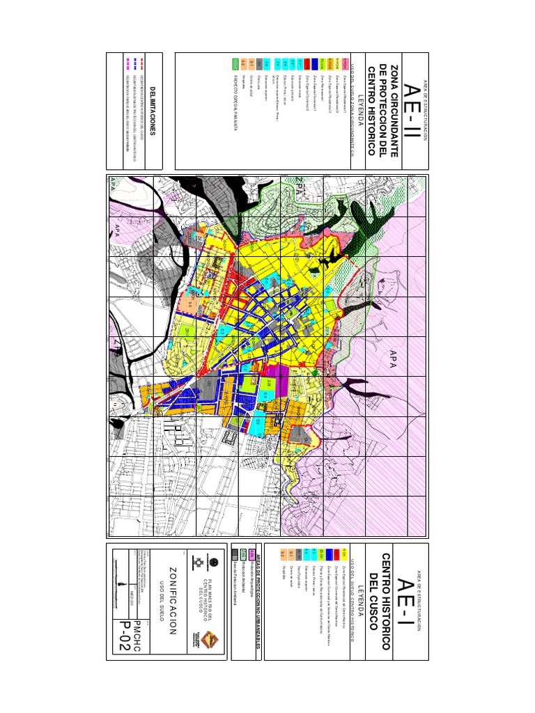 Plano Zonificacion Uso Del Suelo | PDF