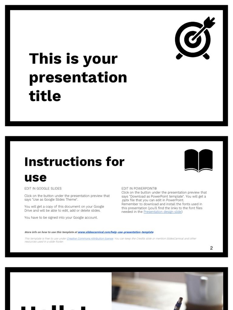 Google Drive Template | PDF | Yellow | Color