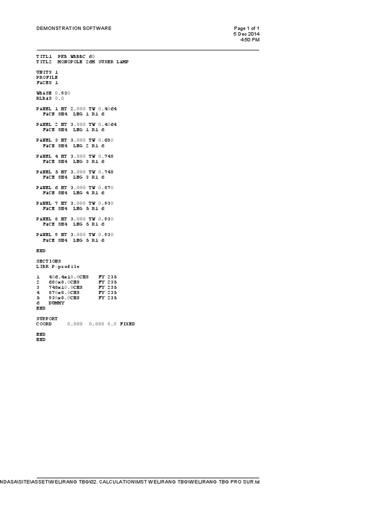 Demonstration Software | PDF