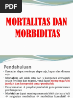 Konsep Mortalitas Dan Morbiditas | PDF