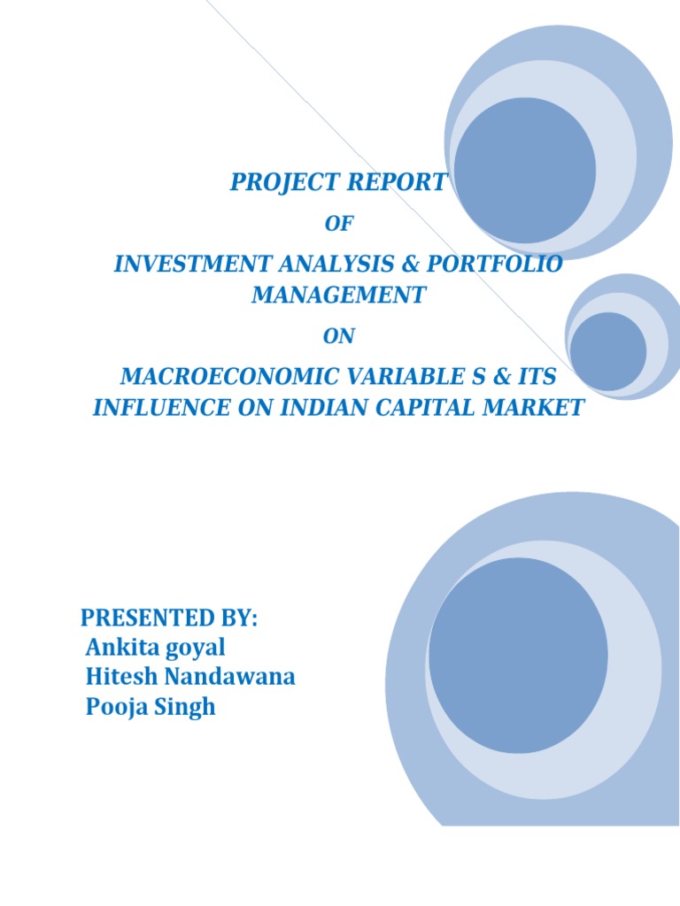 Project Report: Investment Analysis & Portfolio Management | PDF ...
