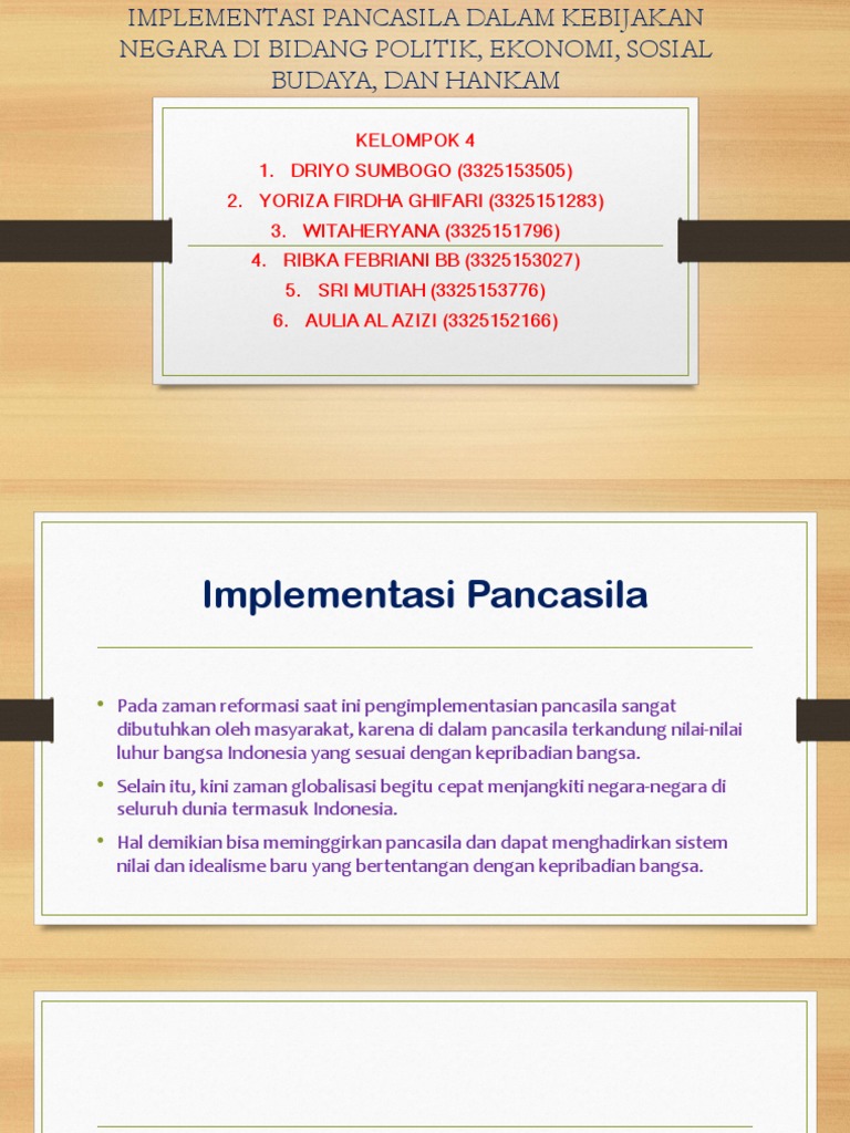 Implementasi Pancasila | PDF