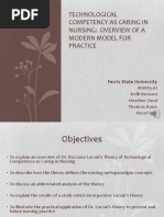 Rozzano Locsin's Theory - BSN1E | PDF | Nursing | Health Care