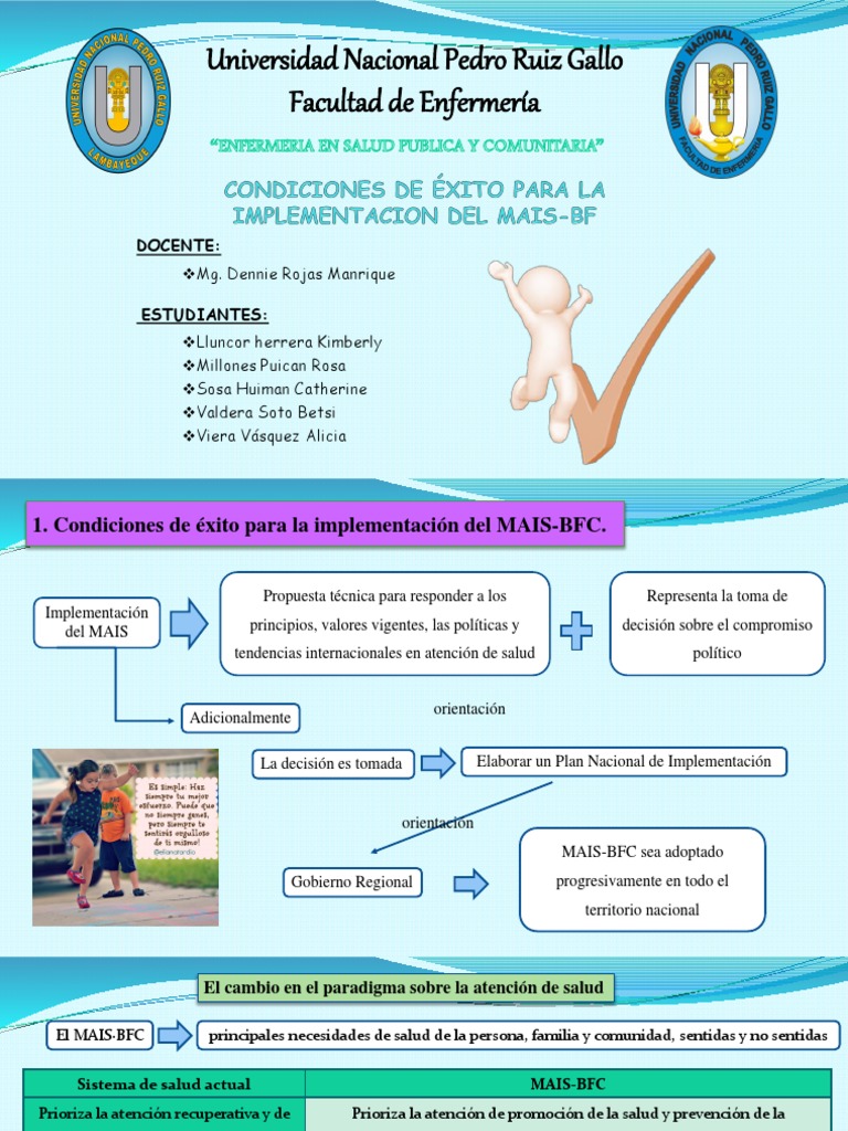 Condiciones de Éxito para La Implementación Del Mais - BFC | PDF | Gobierno | Sistema de salud