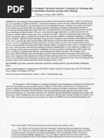 Fraser's Dissociative Table Technique | PDF | Hypnosis | Psychotherapy