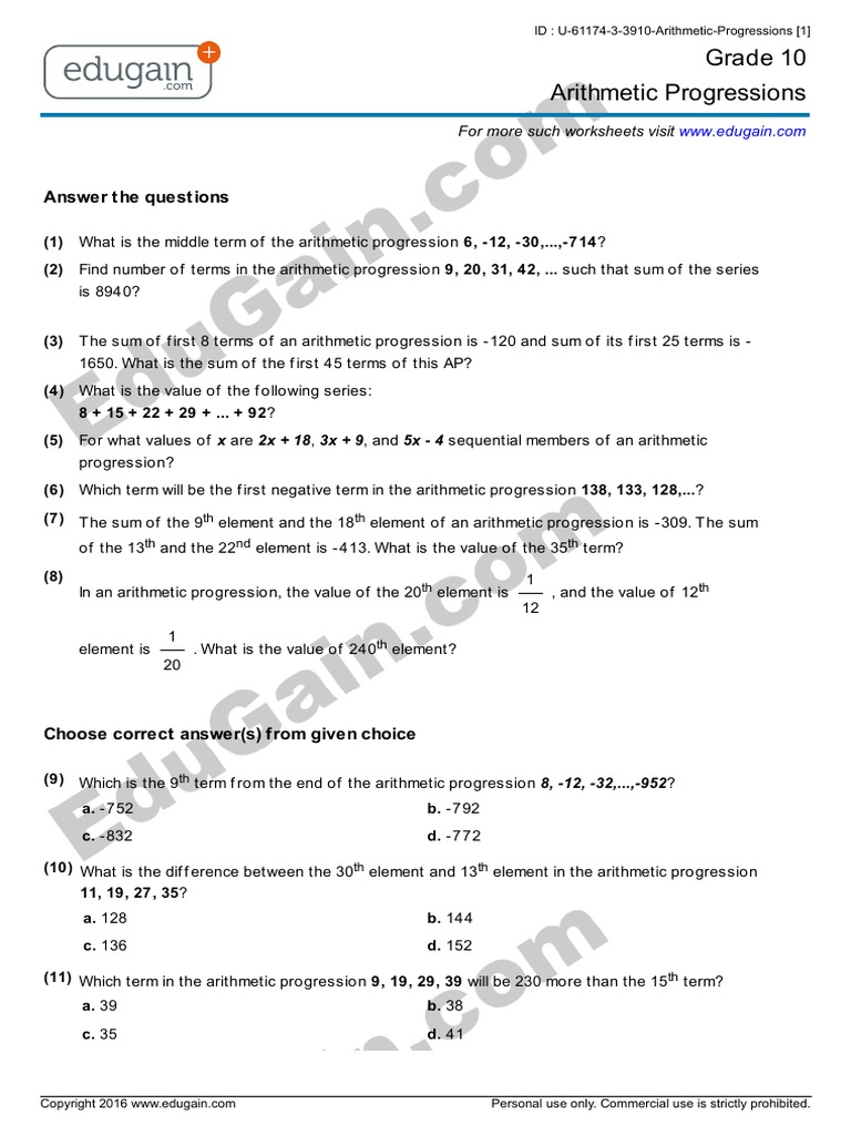 Grade 10 AP 1 | PDF | Mathematical Concepts | Teaching Mathematics