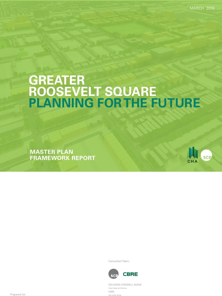 Greater Roosevelt Square Master Plan | PDF | Land Management | Urban ...