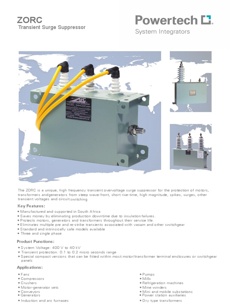 ZORC-Transient Surge Suppressor | Transformer | Alternating Current