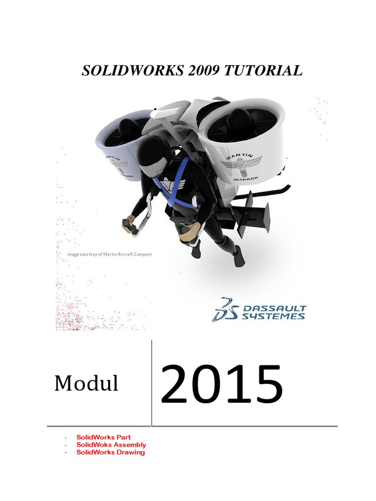 Modul SolidWorks 2009 MODUL 2015 PDF | PDF | Komputer