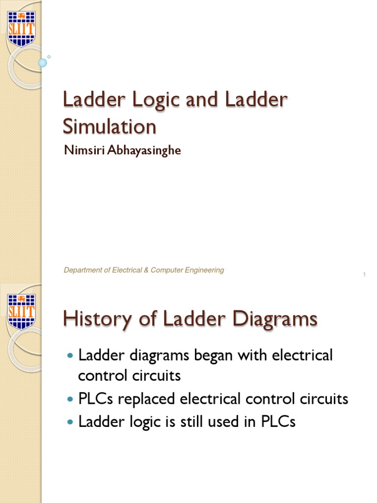04 Ladder Logic | Download Free PDF | Programmable Logic Controller ...