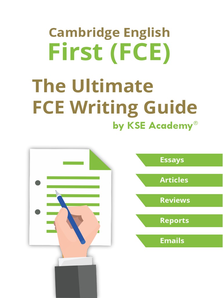 FCE Writing Guide Sample (PDF) | PDF | Essays | Cognitive Science