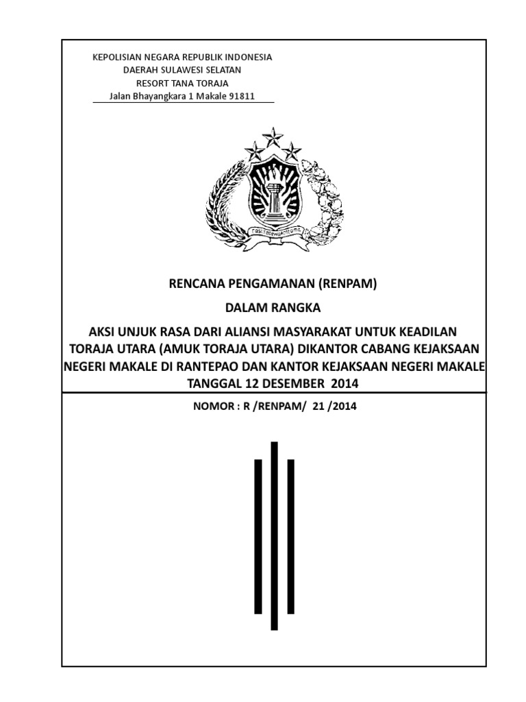 Cover Renpam Unras | PDF