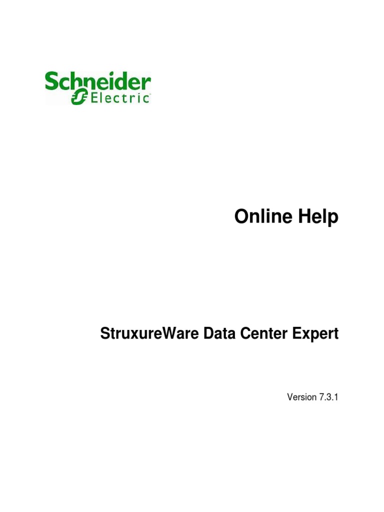 StruxureWare Data Center Expert Manual | PDF | Servidor (Computación) | Hardware de la computadora