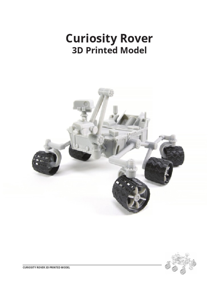 Detailed Curiosity Model (Large) - Build Instructions PDF | PDF ...