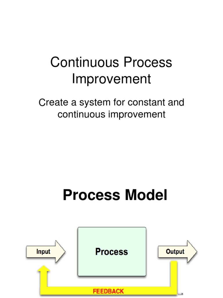 Continuous Process Improvement | PDF