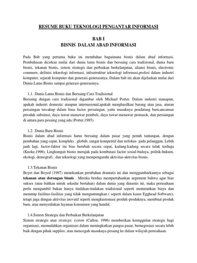 Resume Buku | PDF