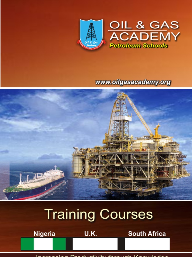 Oil & Gas Academy Petroleum Schools Brochure | PDF | Reflection ...