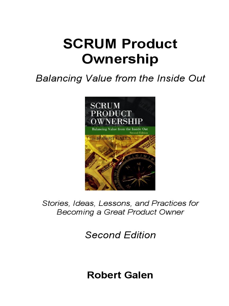 2nd Edition - Scrum PO - From The Inside Out, FINAL Version2 and 6x9 ...