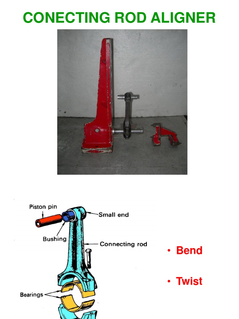 Materi Alat Ukur Con Rod Aligner | PDF