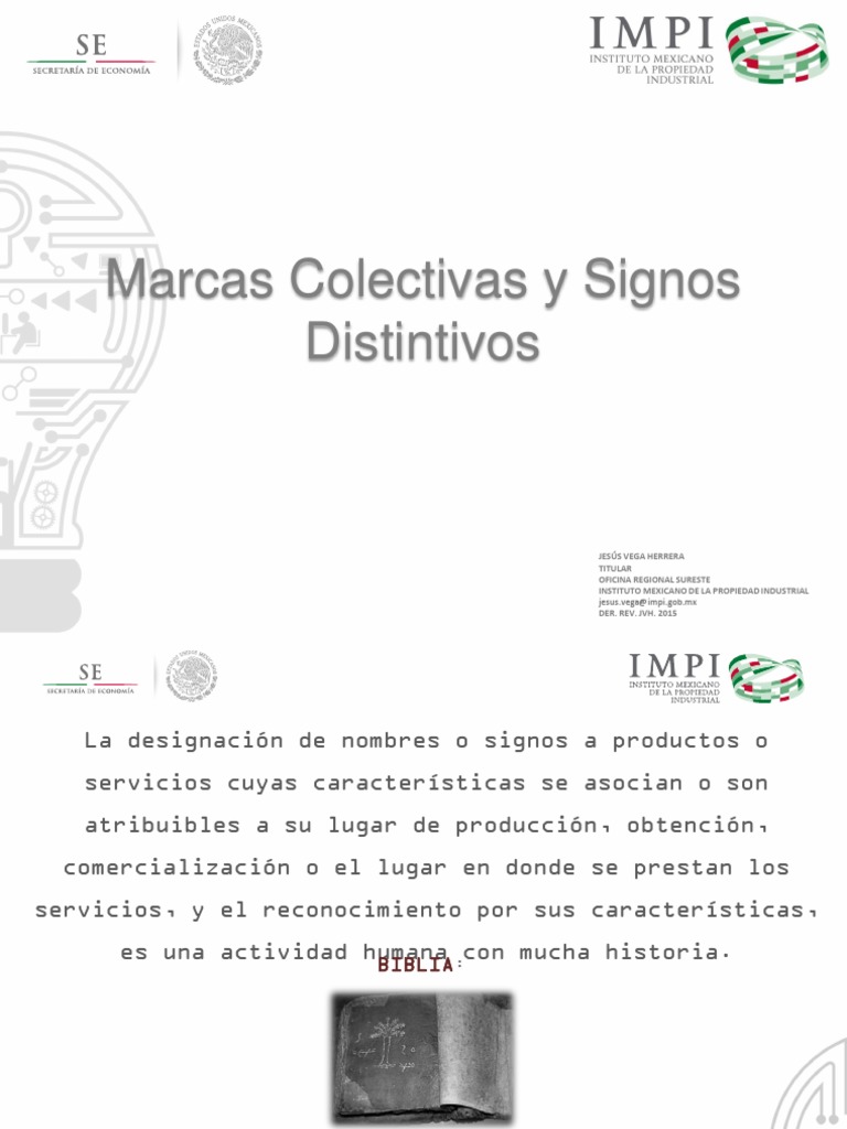 Marcas Colectivas y Signos Distintivos | PDF | Calidad (comercial) | Marca
