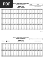 Abacus Worksheets for Beginners | PDF