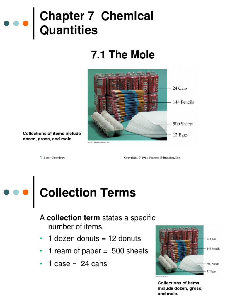 7 - 1 - The - Mole | PDF | Mole (Unit) | Chemical Compounds