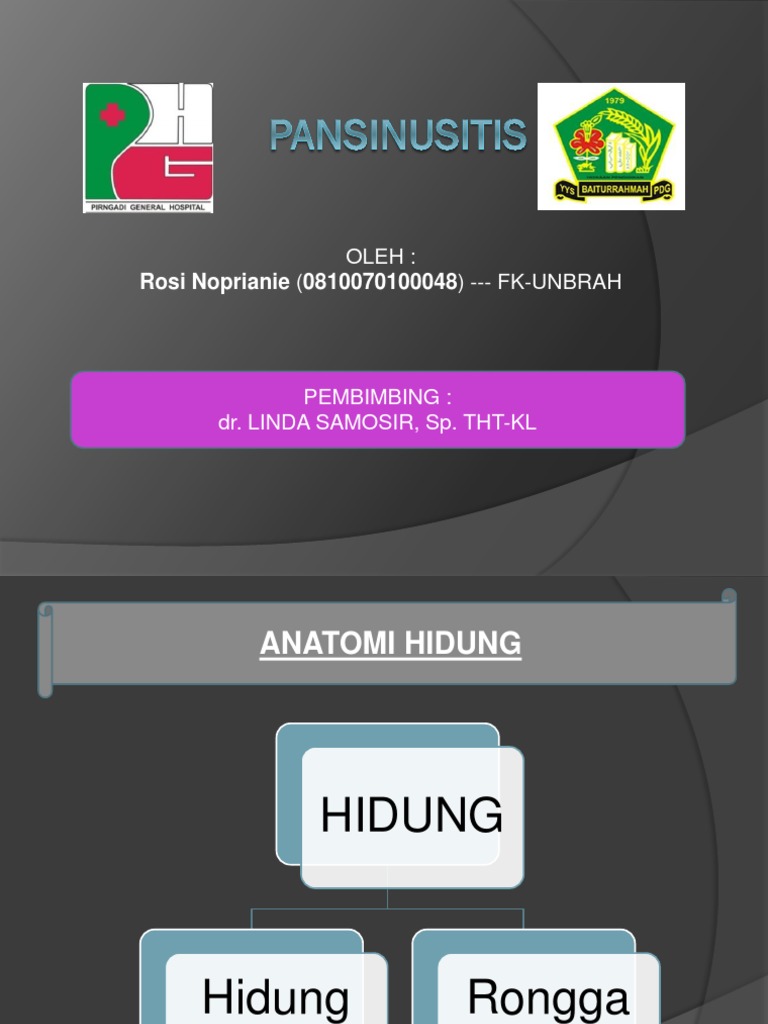 Pan Sinusitis | PDF