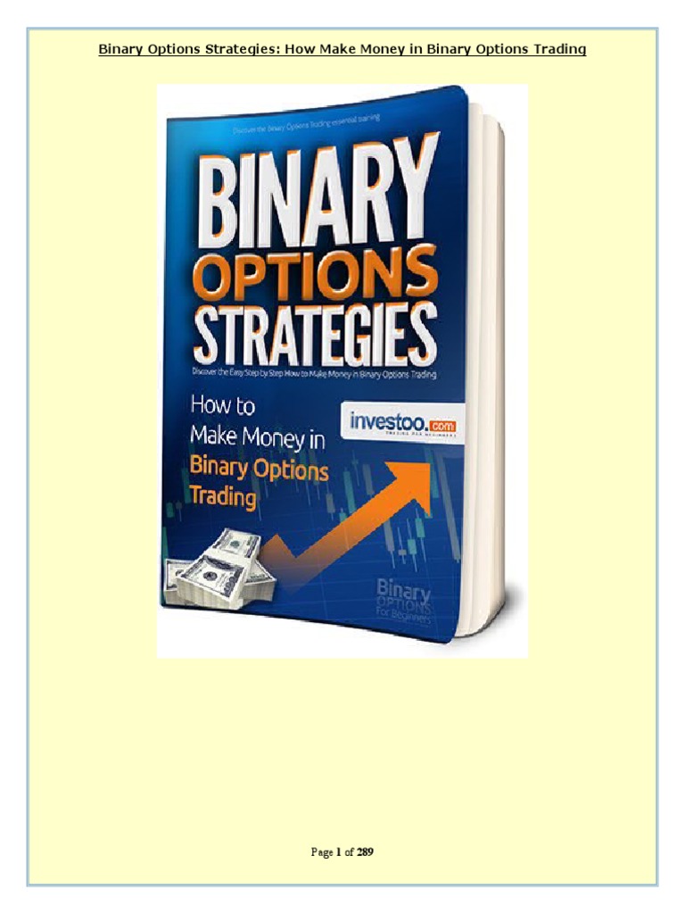 Binary Options Strategies Ebook | PDF | Option (Finance) | Technical ...