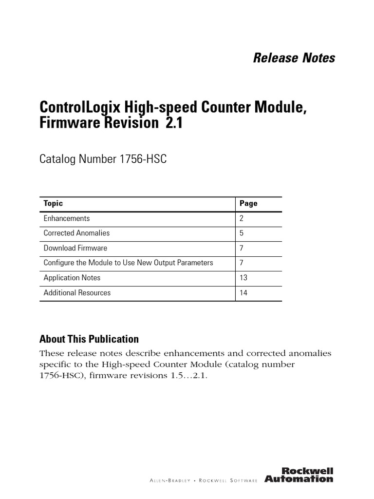 1756 RN611C | PDF | Parameter (Computer Programming) | Technical Support
