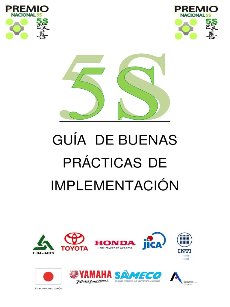 Guía de Implementación 5S y Premio Nacional | PDF | Business | Sicología