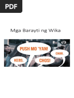 50 Halimbawa NG Salitang Kolokyal | PDF