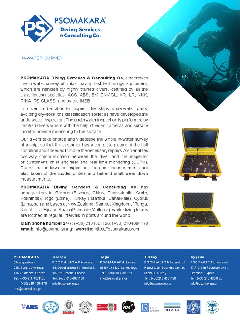 In-Water Survey | PDF | Underwater Sports | Underwater Diving