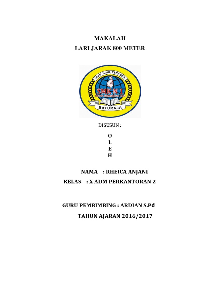 Cover Makalah Smk Pdf 