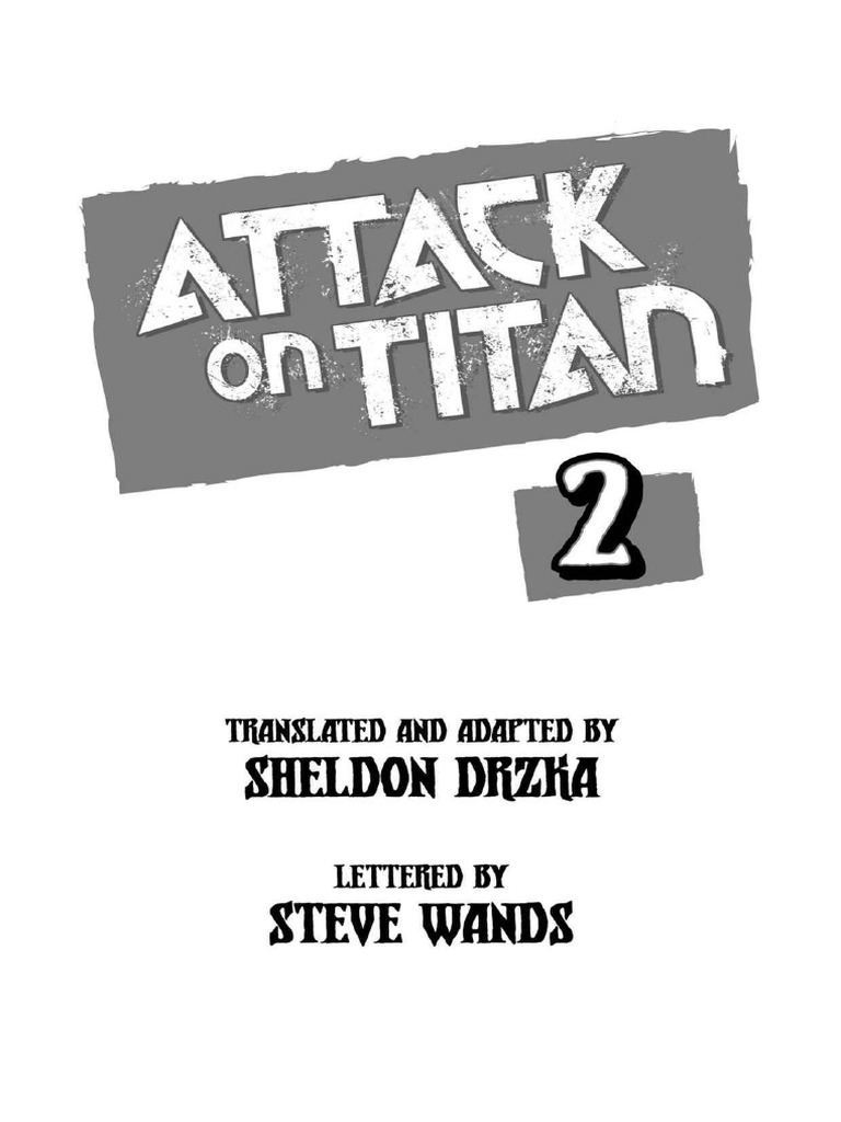 Attack On Titan Vol2 | PDF