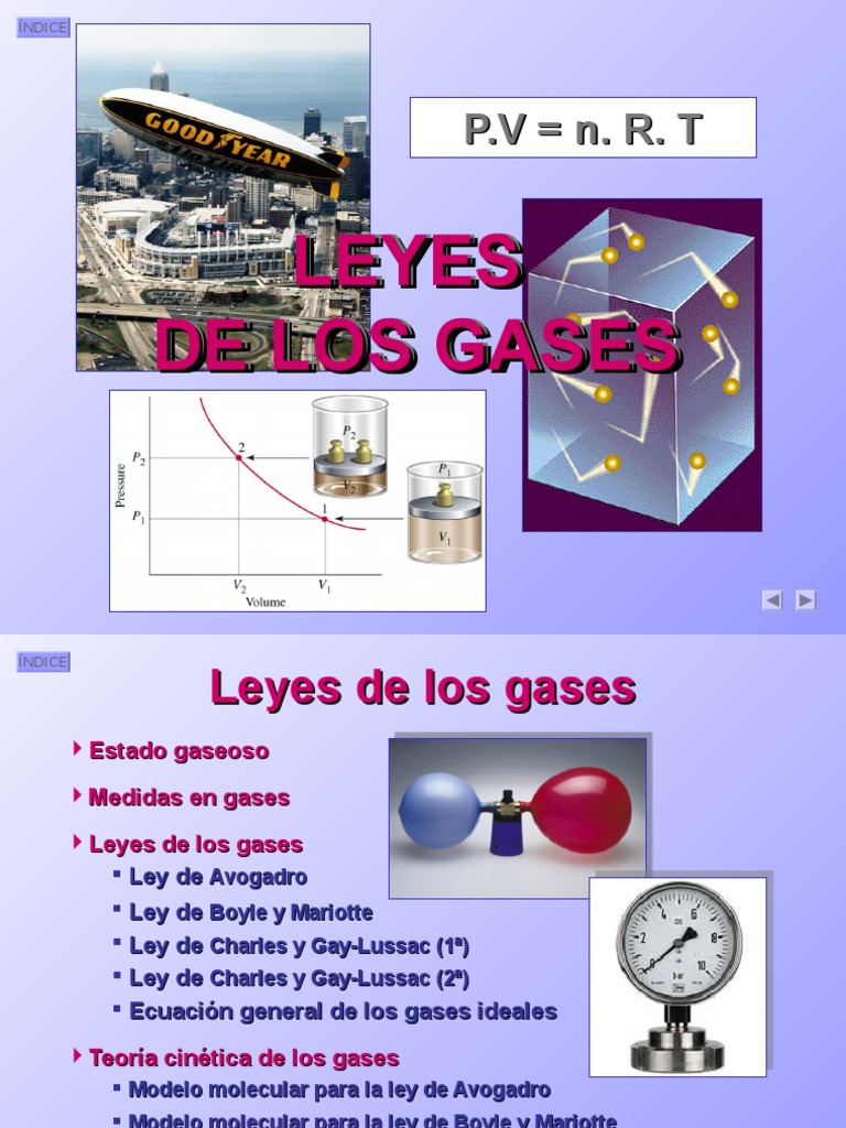 Clase 10. Leyes de los gases.ppt | Gases | Mole (Unidad)